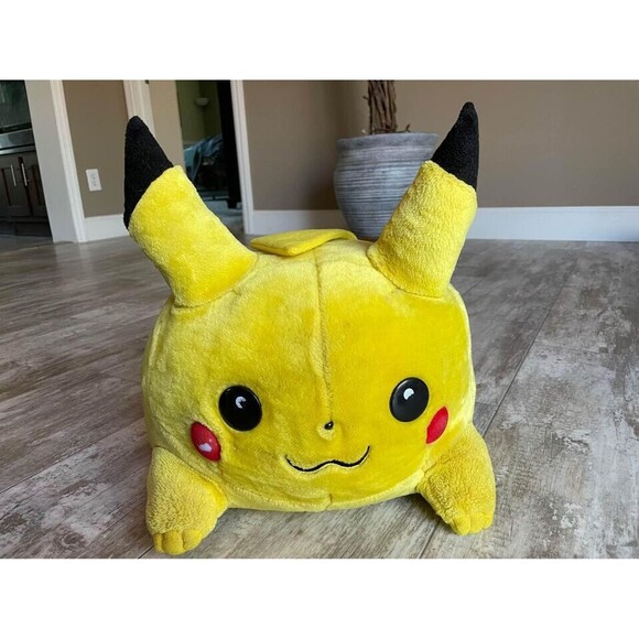Pokemon | Toys | Vintage Pokemon Jumbo Fat Pikachu Plush | Poshmark